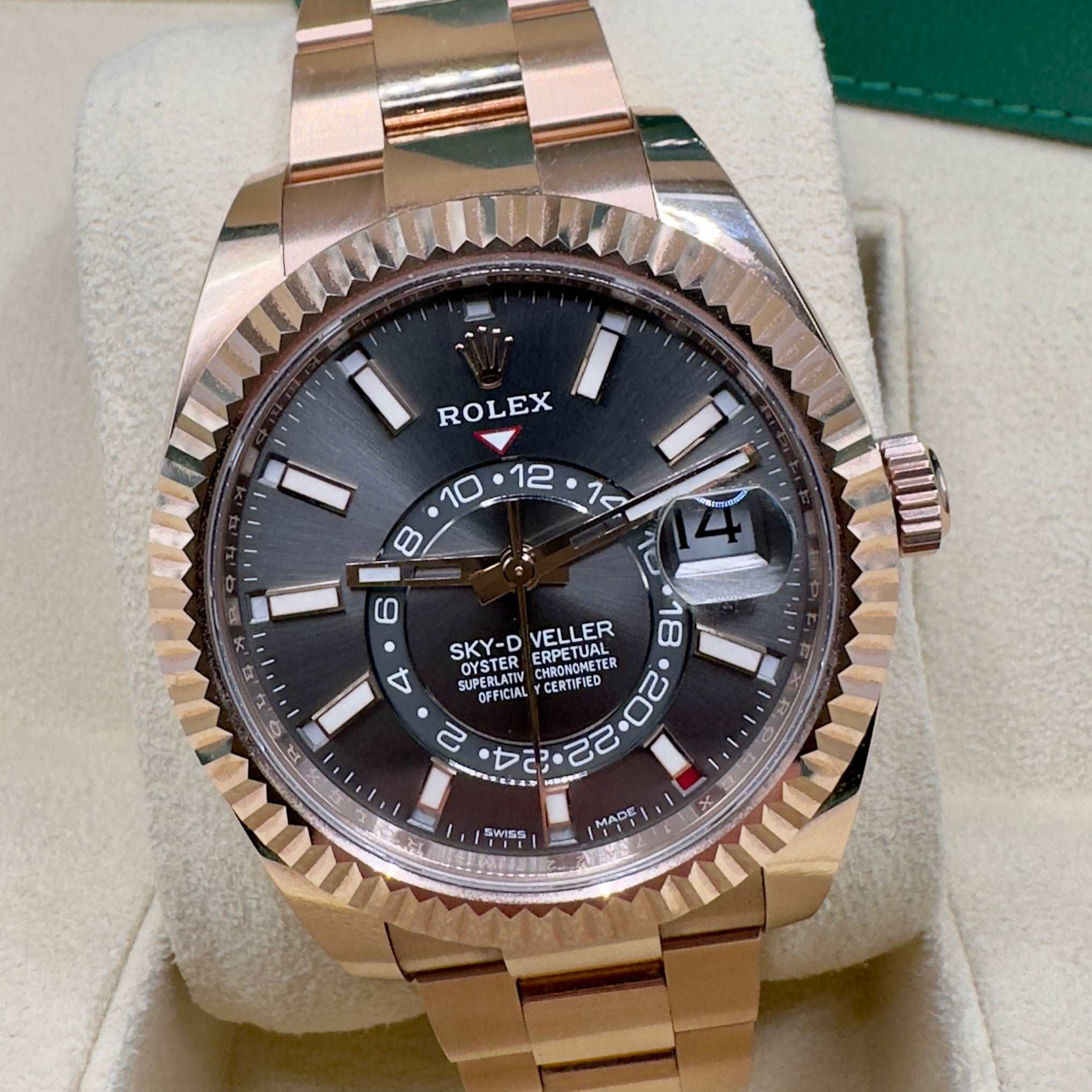 Rolex Sky-Dweller 326935 | 2021 | Rhodium LIKE NEW – TOP WATCHES
