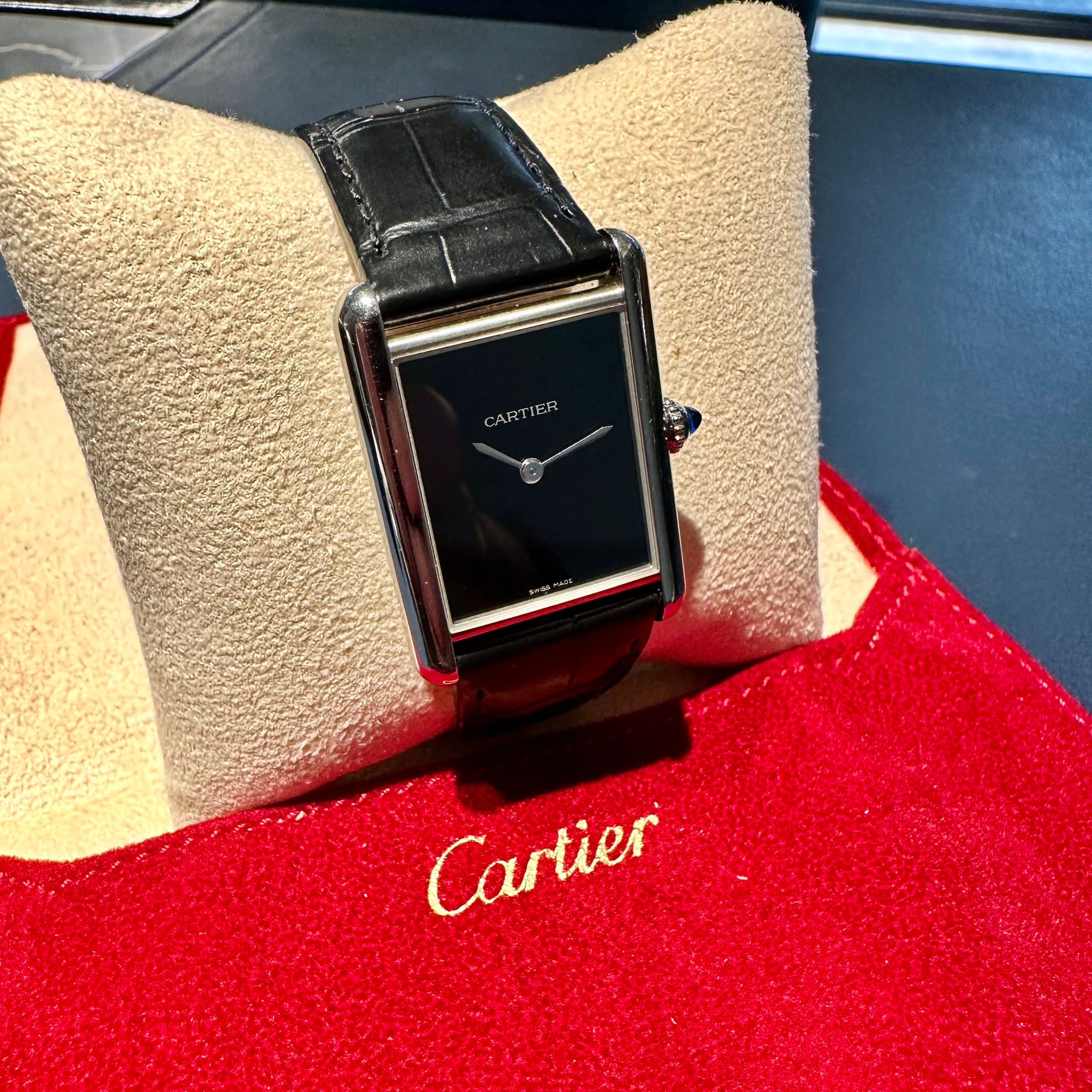 Cartier Tank Must Black Cartier – TOP WATCHES